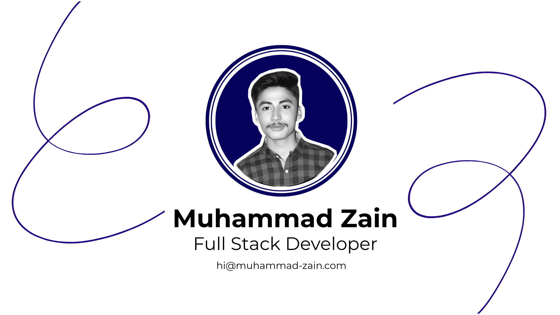 Muhammad Zain | Full Stack Developer & Software Engineer Portfolio